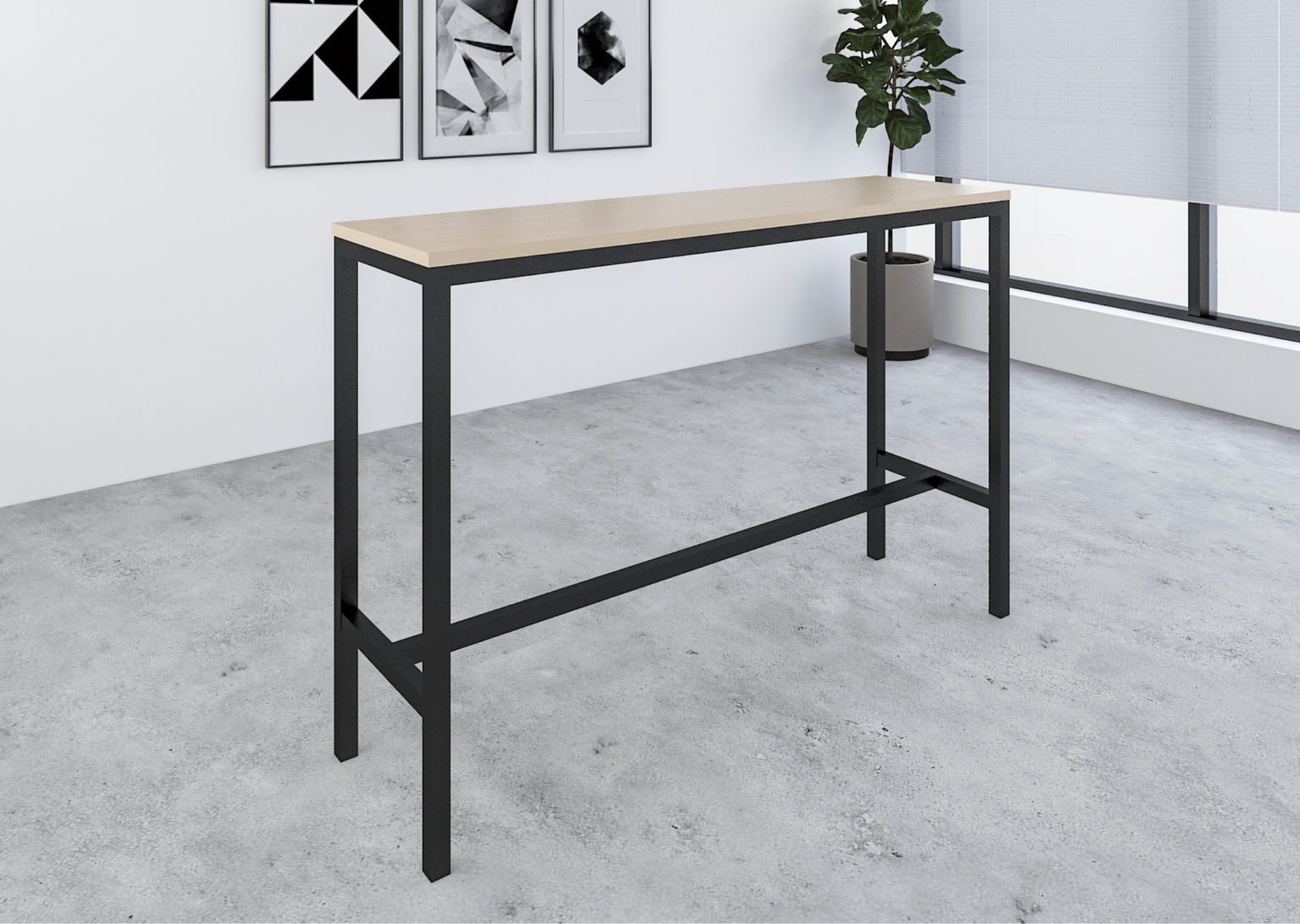 Discussion & Training 3 (Rectangular Discussion Table) - Anew Workspace